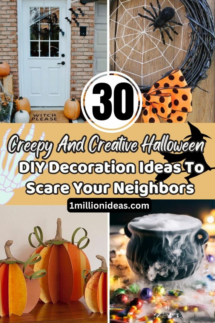 30 Creepy And Creative Halloween DIY Decoration Ideas To Scare Your ...