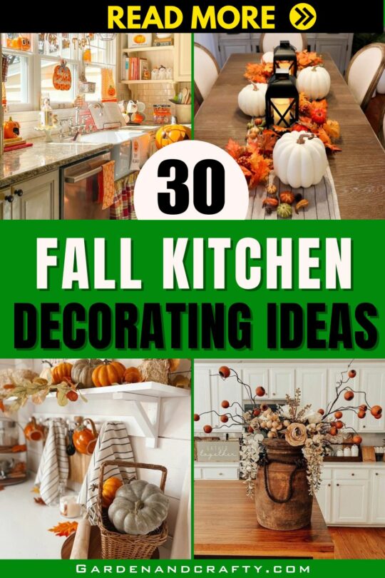30 Fall Kitchen Decorating Ideas To Celebrate The Harvest Season