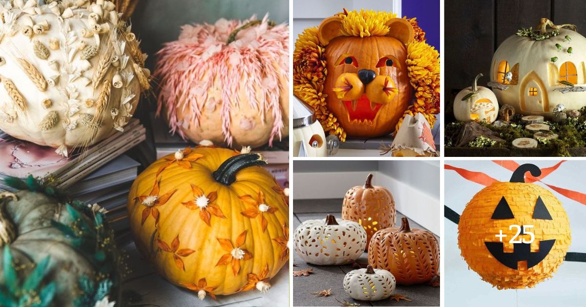 30 Halloween Pumpkin Decorating Ideas That Are Easy And Affordable