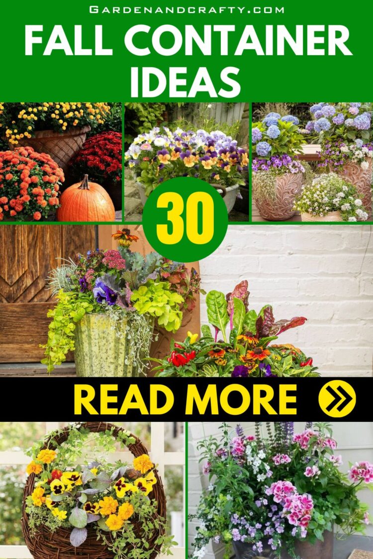 30 Fall Container Ideas To Brighten Up Your Porch And Patio