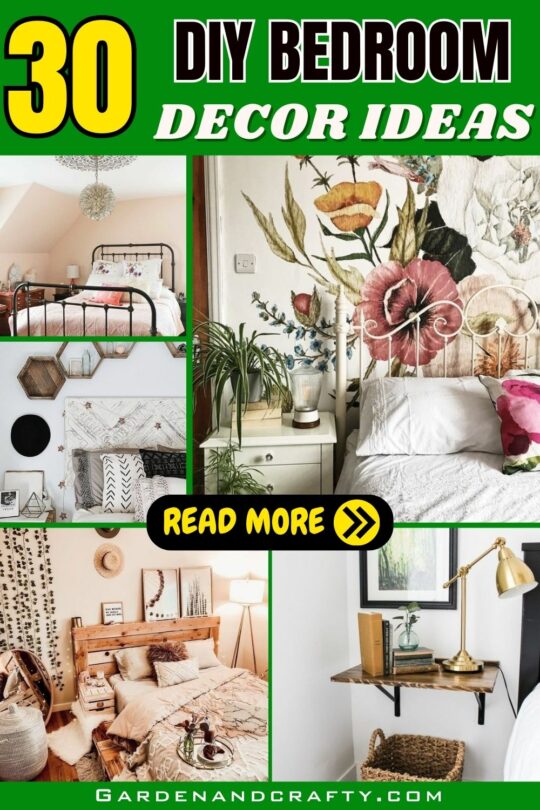 30 DIY Bedroom Decor Ideas That Can Save You A Fortune