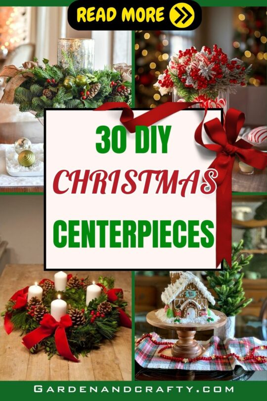 30 DIY Christmas Centerpiece Ideas That You Can Make In A Snap With ...