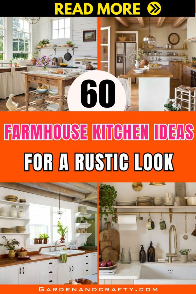 60 Farmhouse Kitchen Ideas To Create A Warm And Welcoming Space