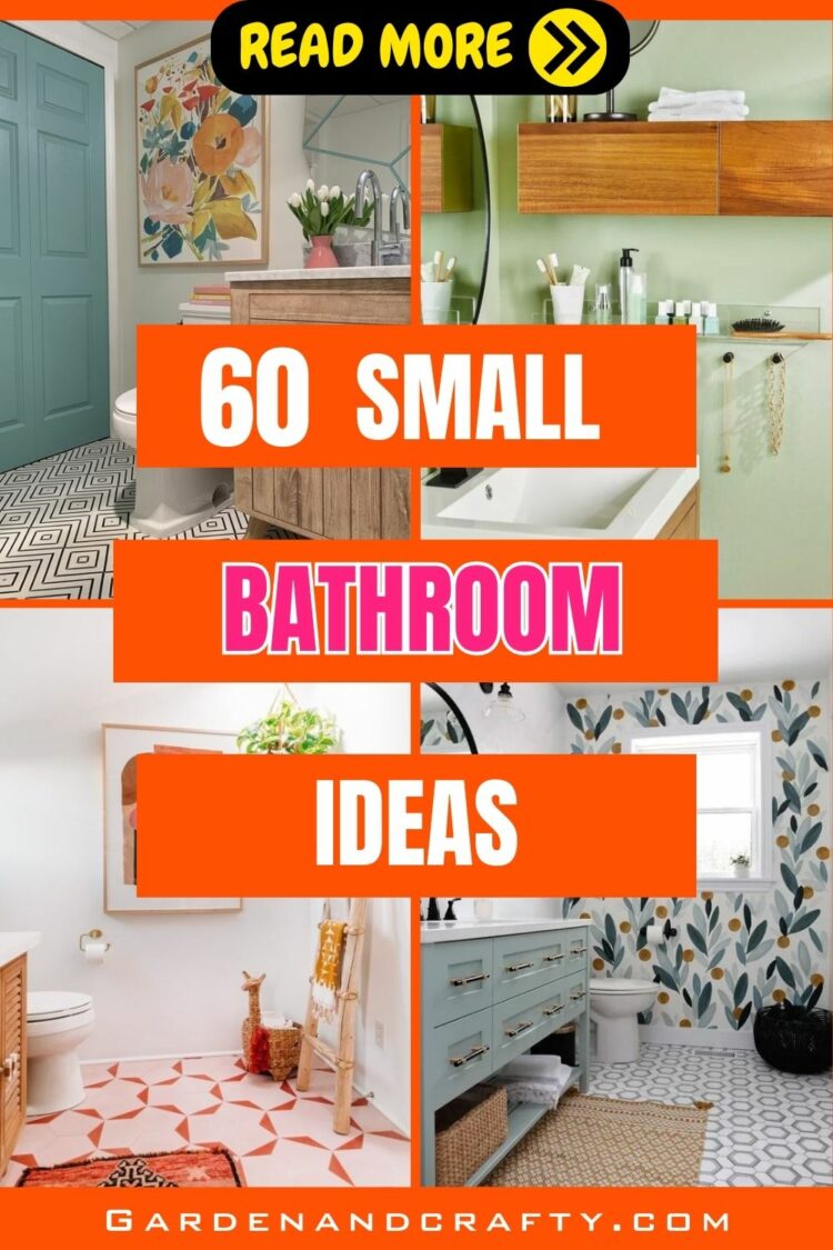 60 Genius Small Bathroom Ideas To Make Your Space Feel Bigger And Brighter