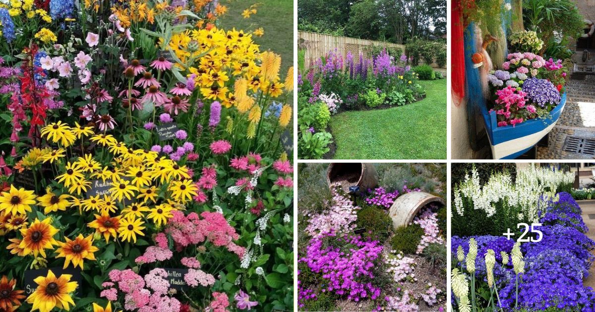 30 Flower Bed Ideas That Are Worth Trying In Your Garden