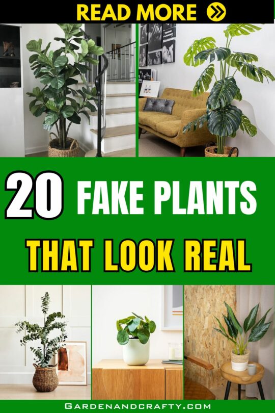 20 Fake Plants That Look Real And Require No Maintenance