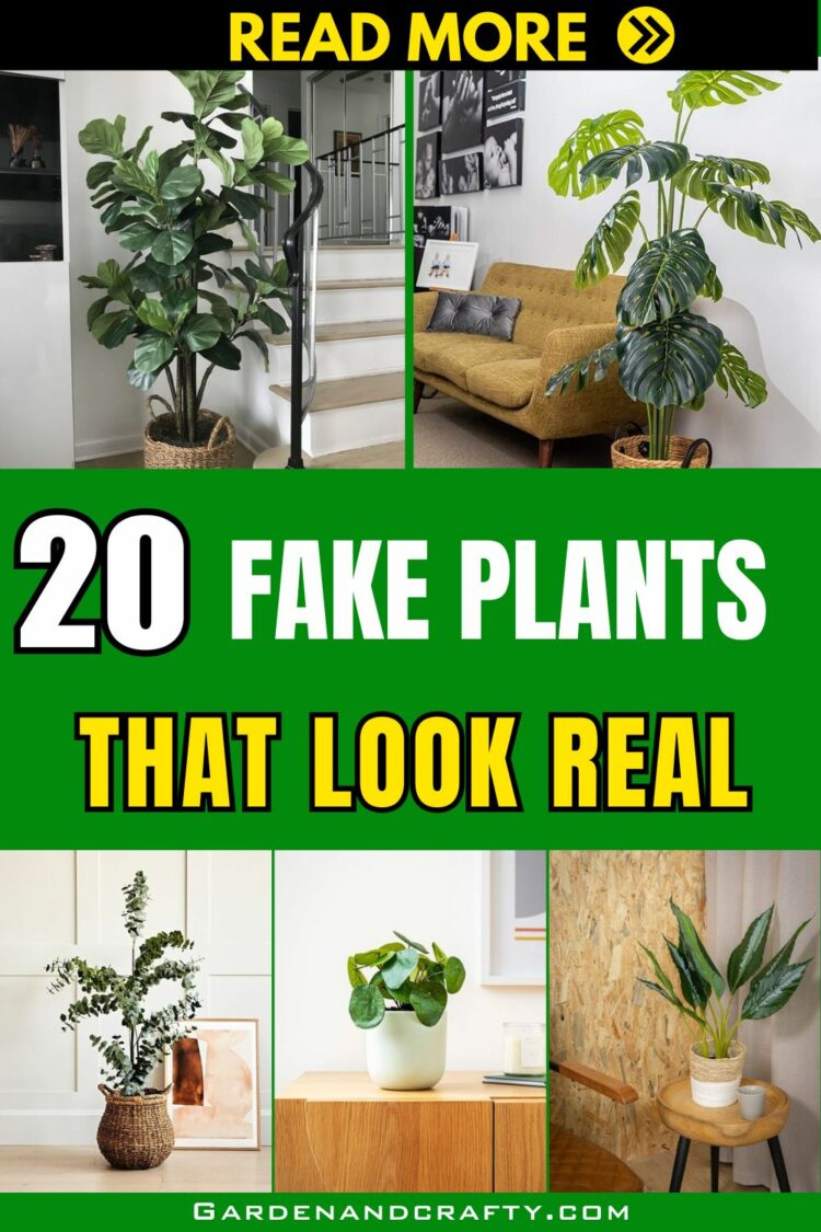 20 Fake Plants That Look Real And Require No Maintenance