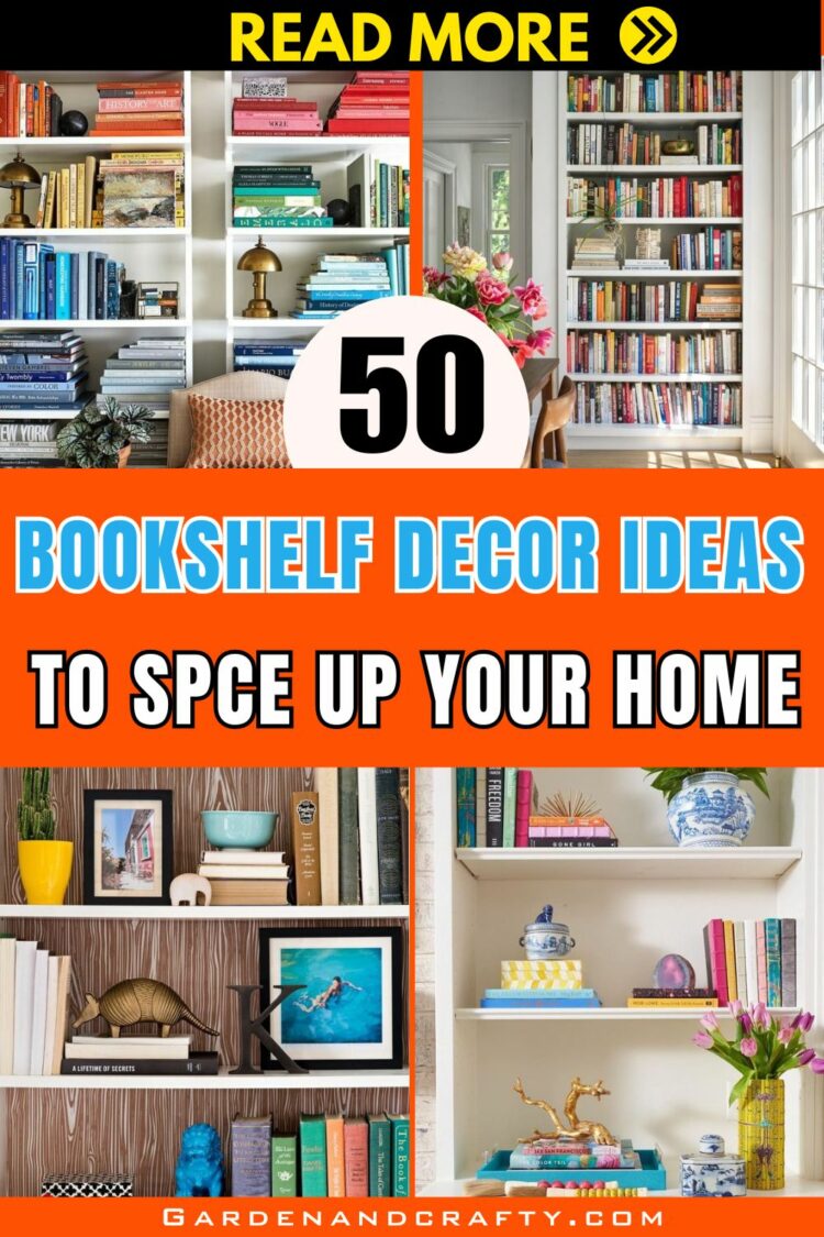 50 Bookshelf Decor Ideas To Show Off Your Personality And Style