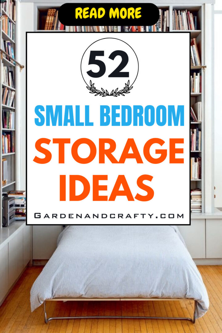 52 Small Bedroom Storage Ideas To Declutter And Simplify Your Life