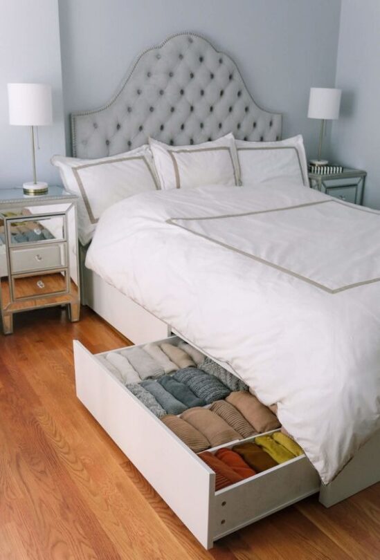 52 Small Bedroom Storage Ideas To Declutter And Simplify Your Life