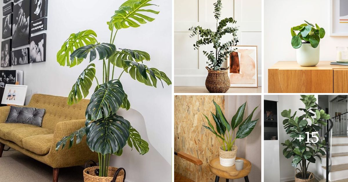 20 Fake Plants That Look Real And Require No Maintenance