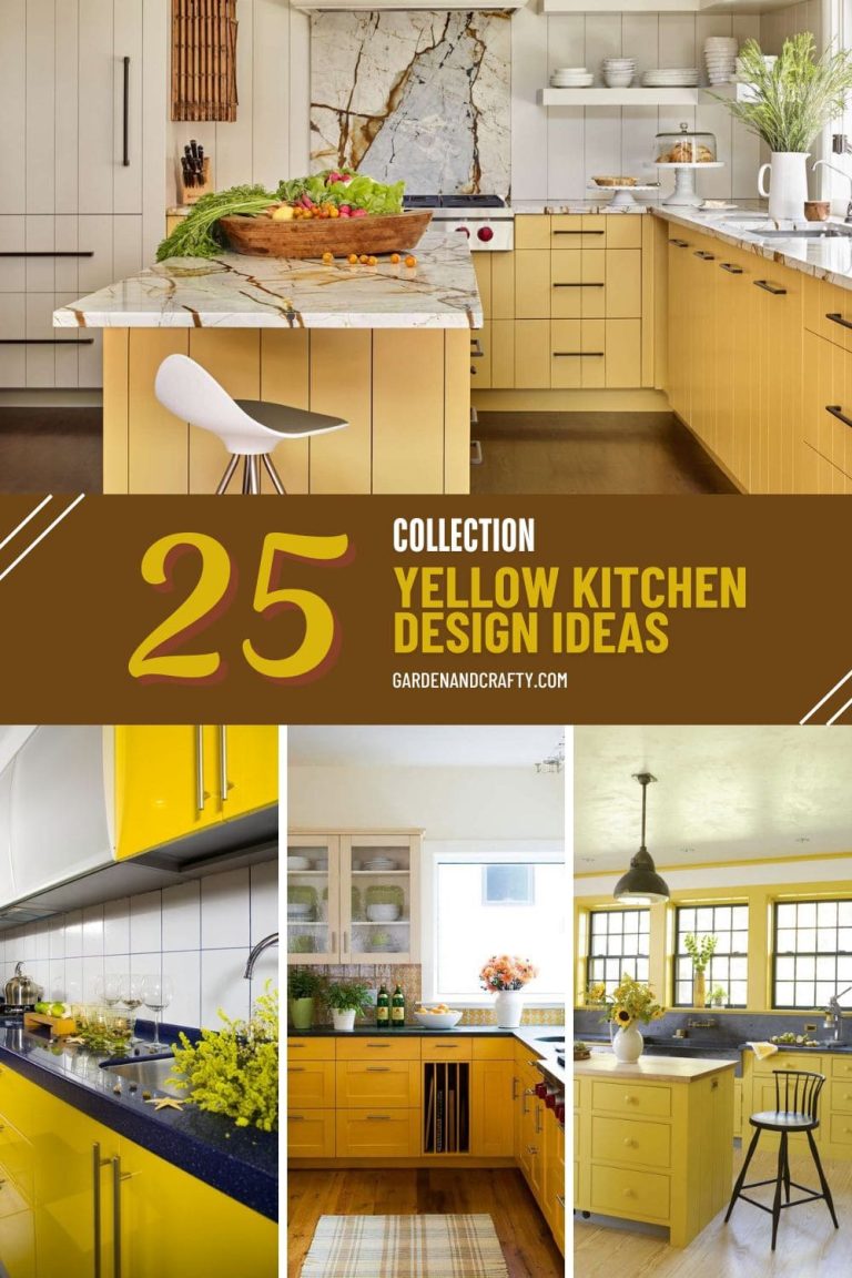 25 Must-try Collection of Yellow Kitchen Design Ideas