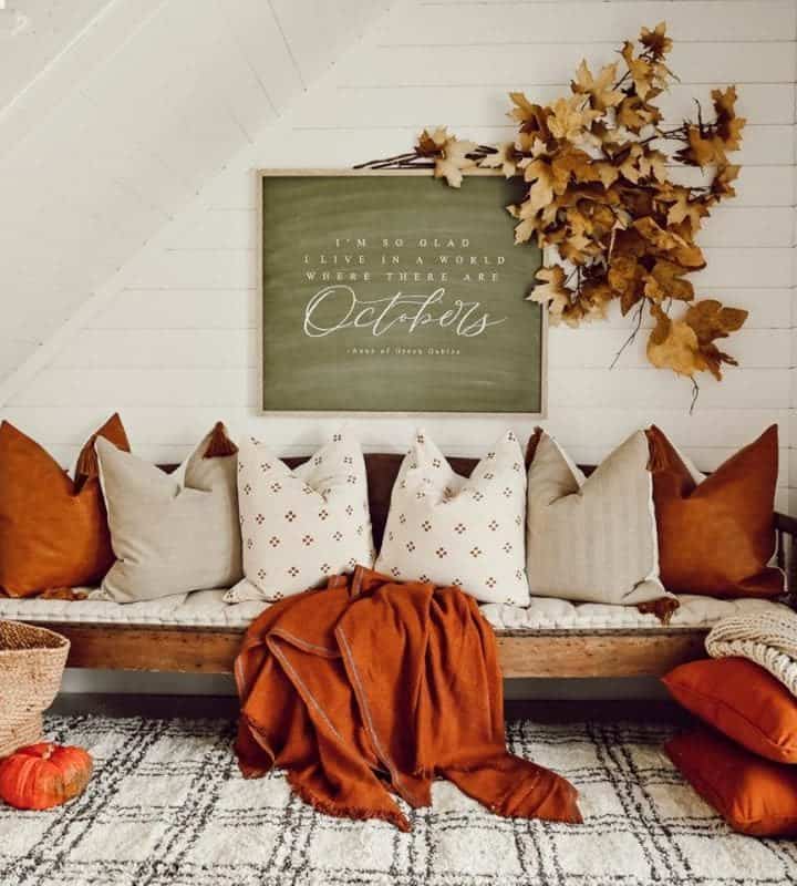 20 Inspiring Fall Reading Nook Decor Ideas to Cozy Up Your Space