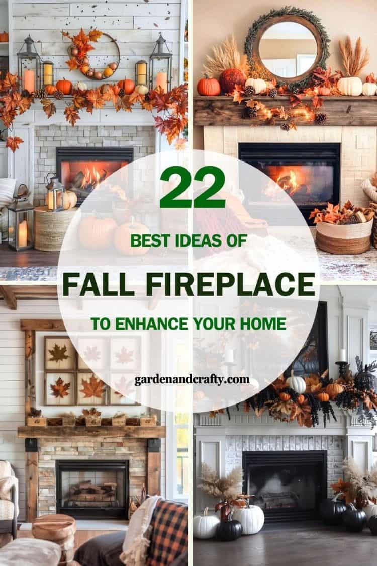 22 Gorgeous Fall Fireplace Decor Ideas to Warm Up Your Home