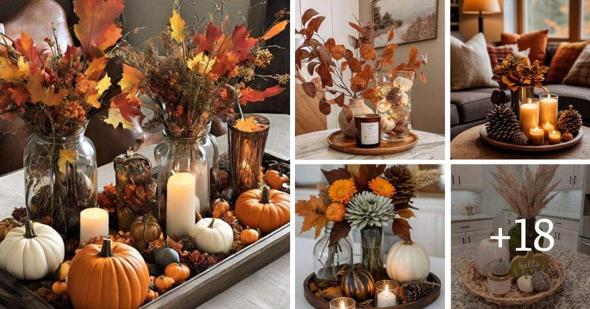 Top 22 Stunning Fall Tray Decor Ideas to Transform Your Home