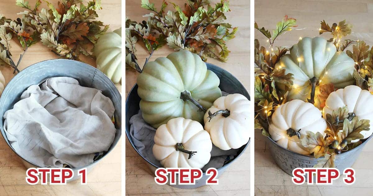 Guide on Making DIY Lighted Fall Pumpkin Basket for Memorable Fall