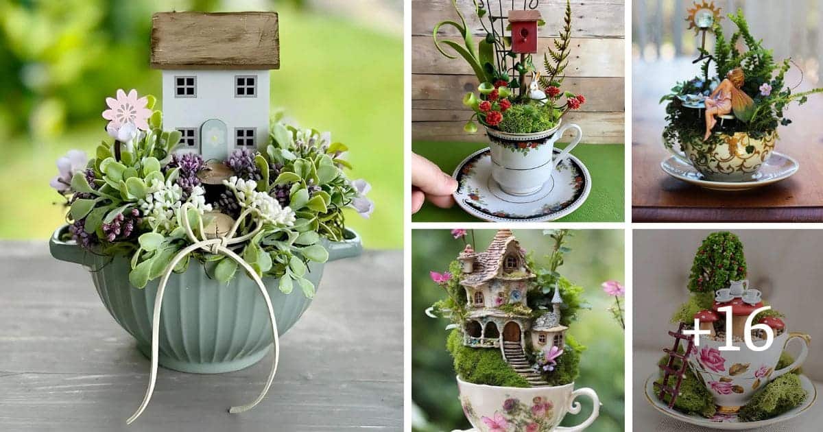 20 Charming DIY Teacup Garden Ideas to Spark Your Creativity