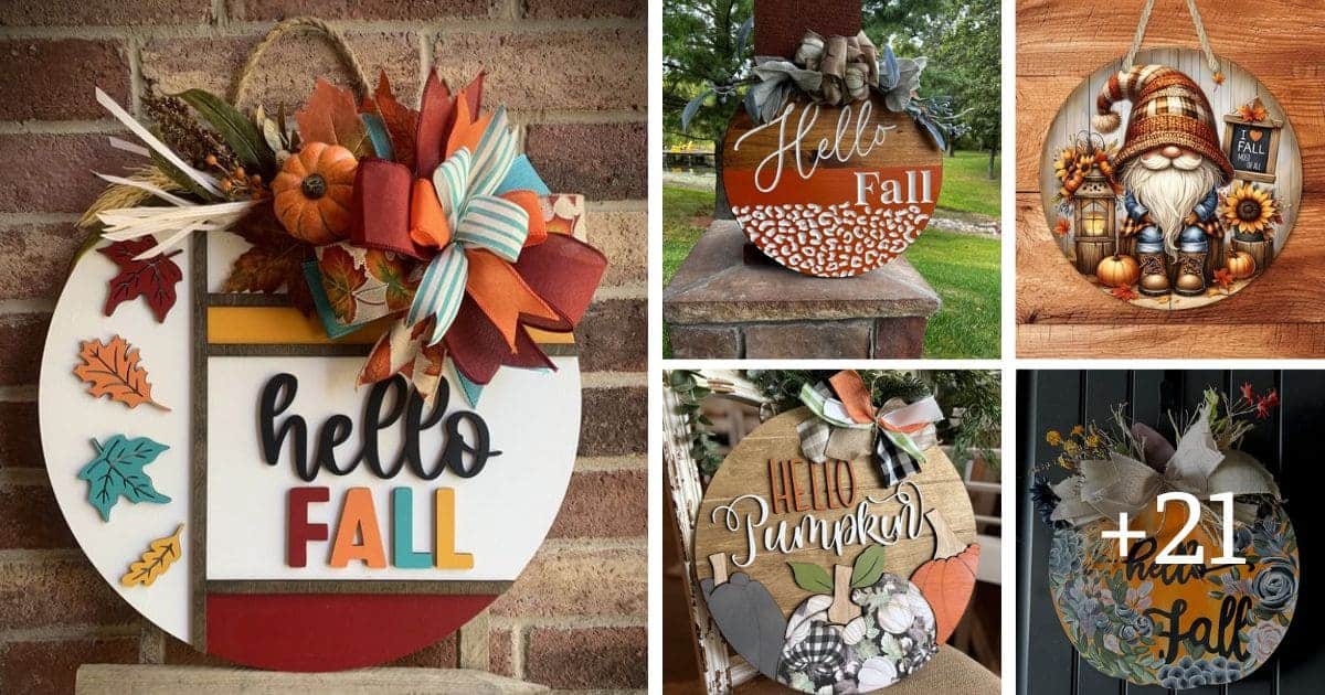 25 Stunning Fall Door Hanger Ideas to Elevate Your Seasonal Decor