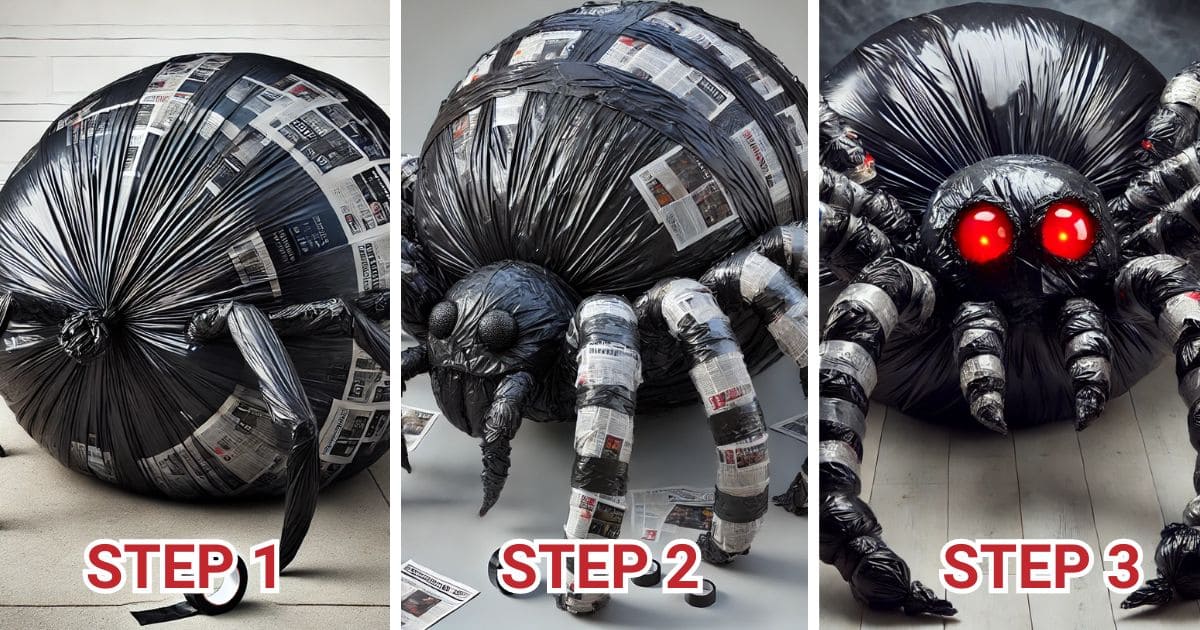 How to Make Your Own Giant Halloween Spider for Less Than $20