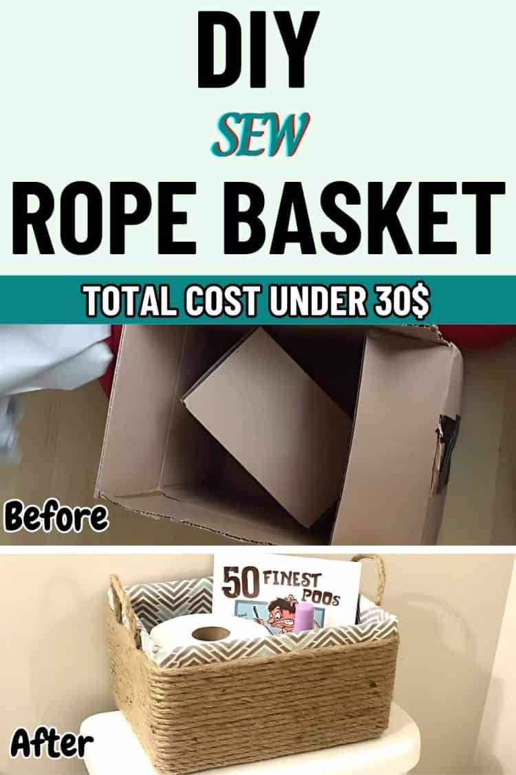 Guide on Crafting Your Stunning DIY Rope Basket in 5 Steps