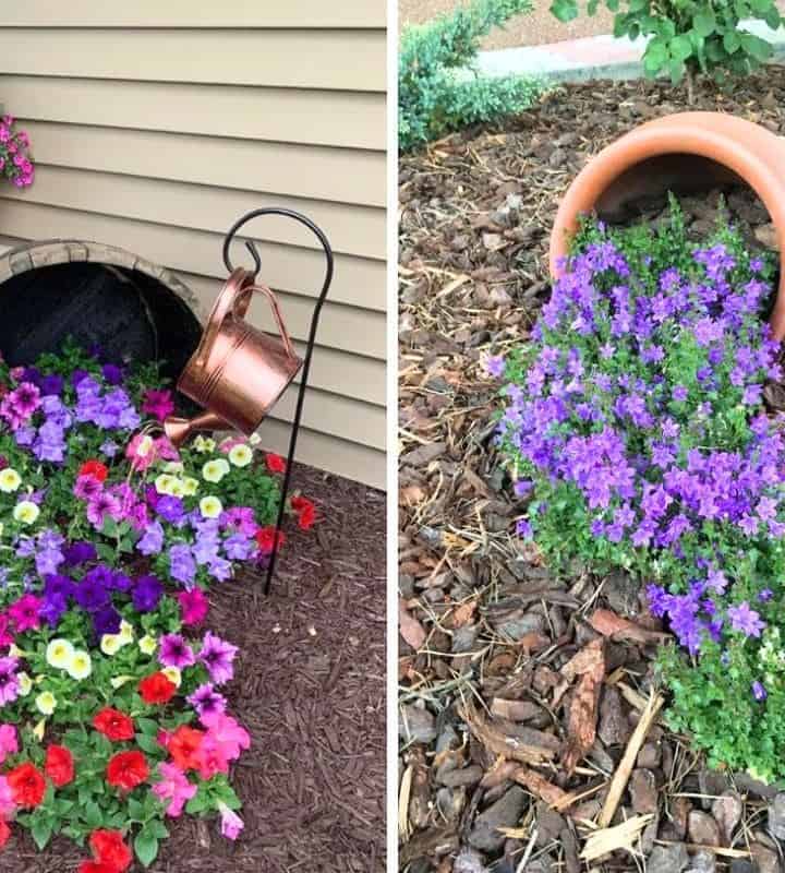 20 Creative and Charming Spilled Flower Pot Ideas You’ll Love