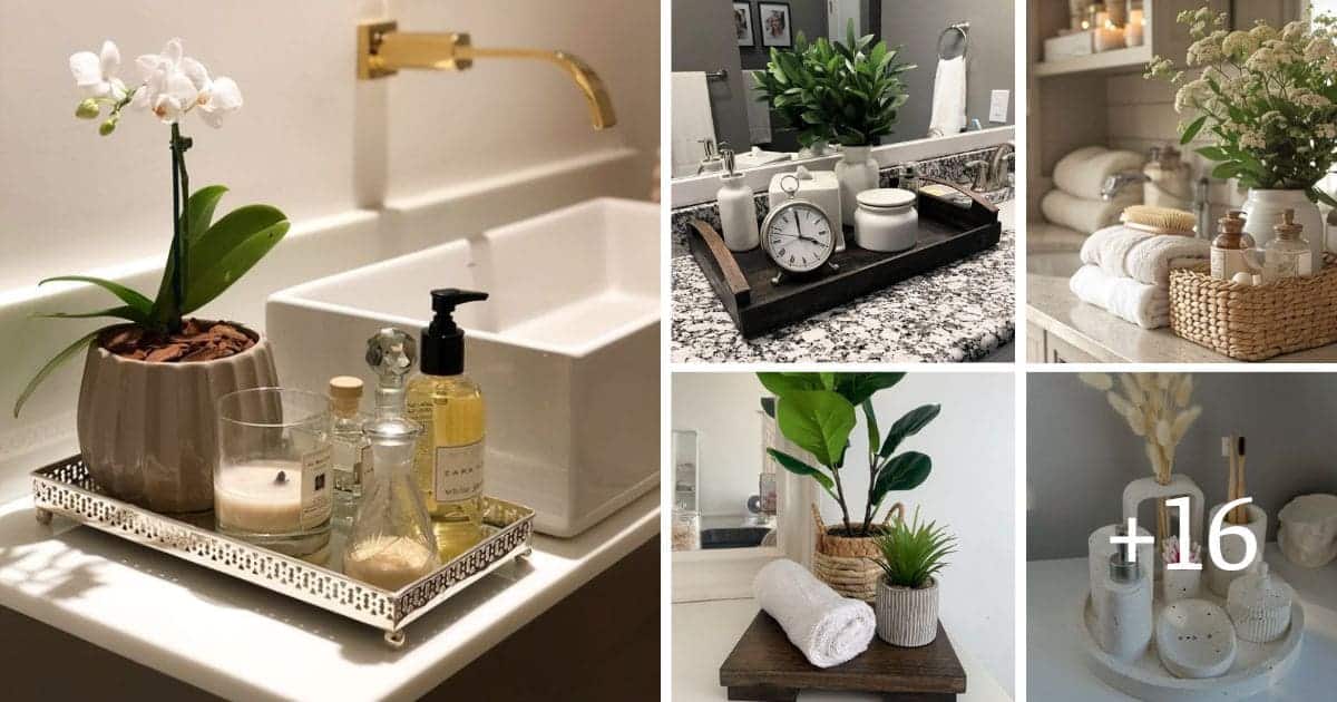 20 Stunning Bathroom Counter Ideas to Elevate Your Space