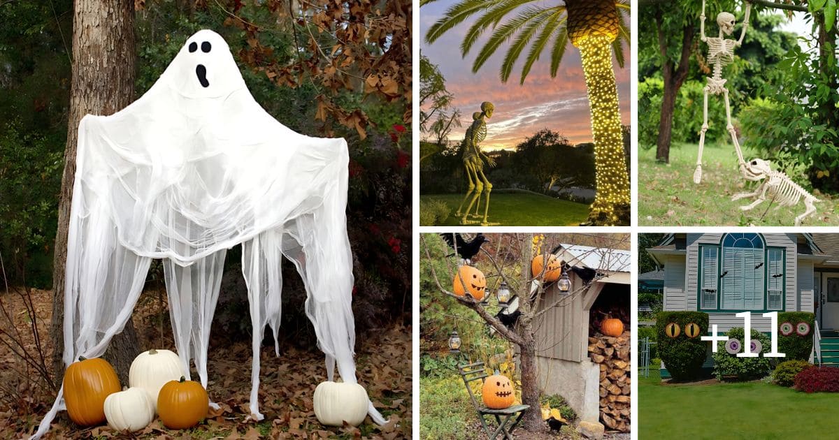 15 Spooktacular Halloween Decoration Ideas for Outdoor Trees