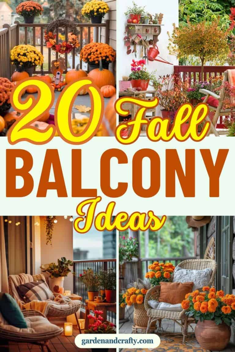 20 Gorgeous Fall Balcony Decor Ideas You Can Copy