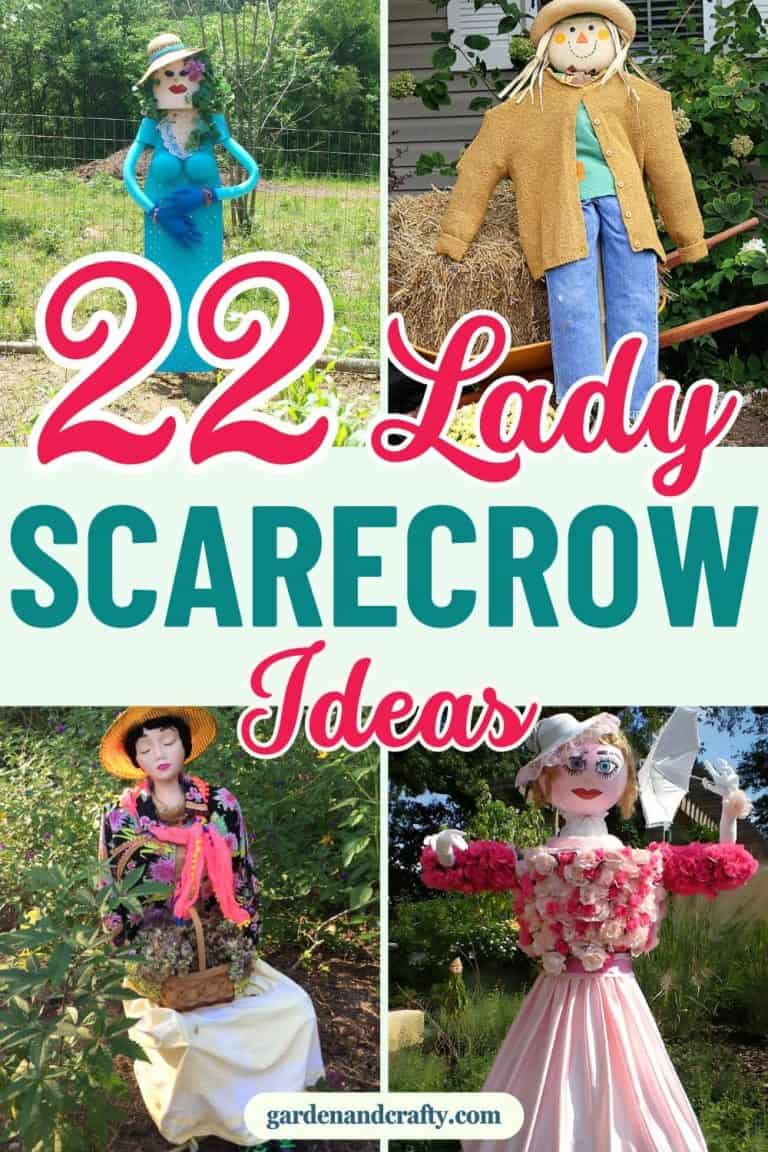 22 Charming DIY Lady Scarecrow Ideas to Spruce Up Your Garden