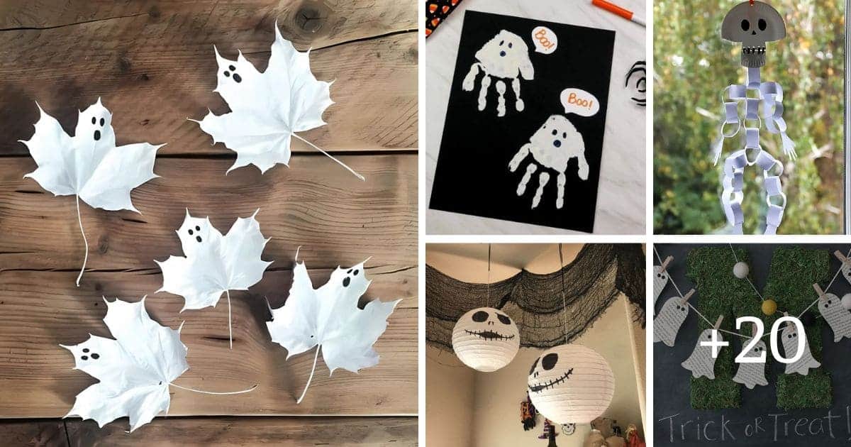 24 Adorably Spooky Halloween Ghost Crafts to Try This Season