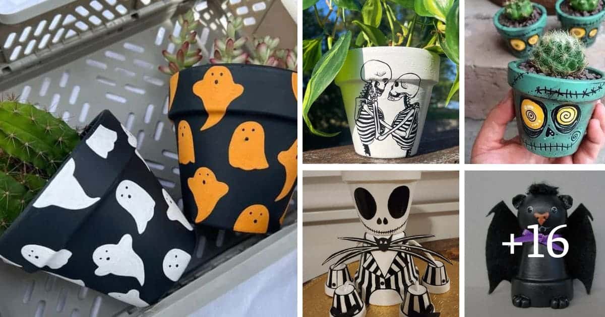 20 Spooktacular Halloween Pot Decor Ideas You’ll Want to Try