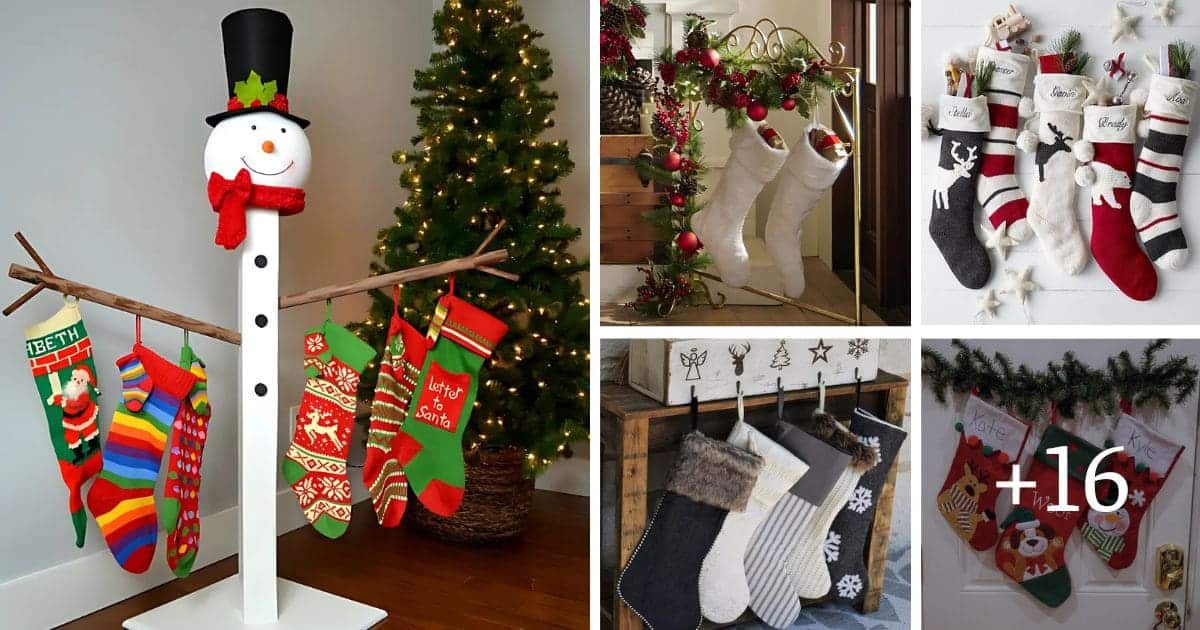 20 Creative and Stunning Stocking Holder Ideas to Elevate Your ...