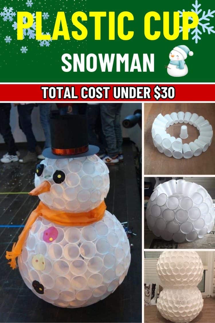 5 Simple Steps to Create Your DIY Plastic Cup Snowman