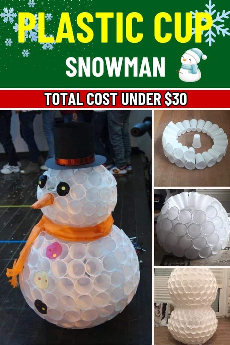 5 Simple Steps to Create Your DIY Plastic Cup Snowman