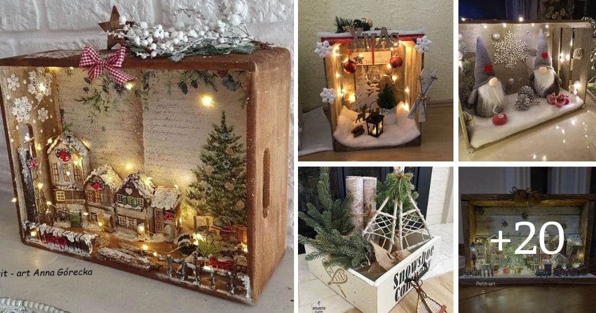 24 Ingenious Ideas to Transform Old Drawers into Stunning Christmas Decor