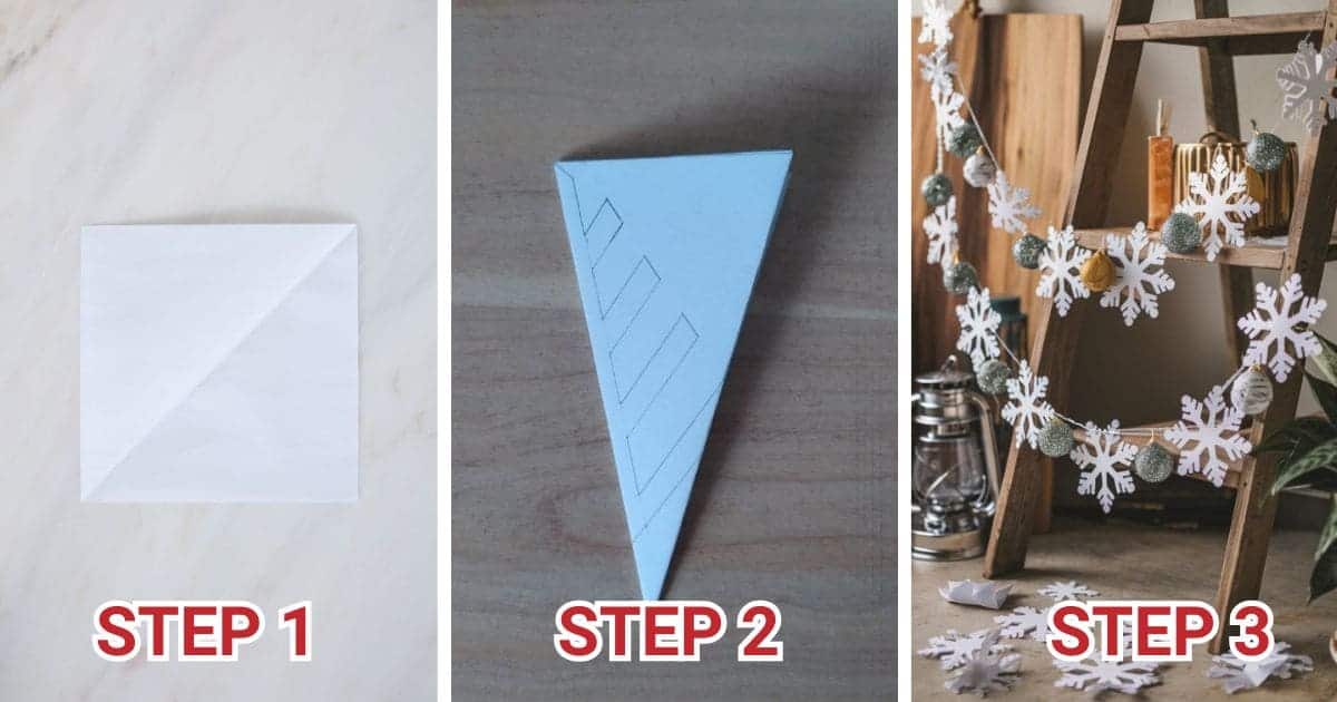 How to Make DIY Paper Snowflakes With Some Easy Materials