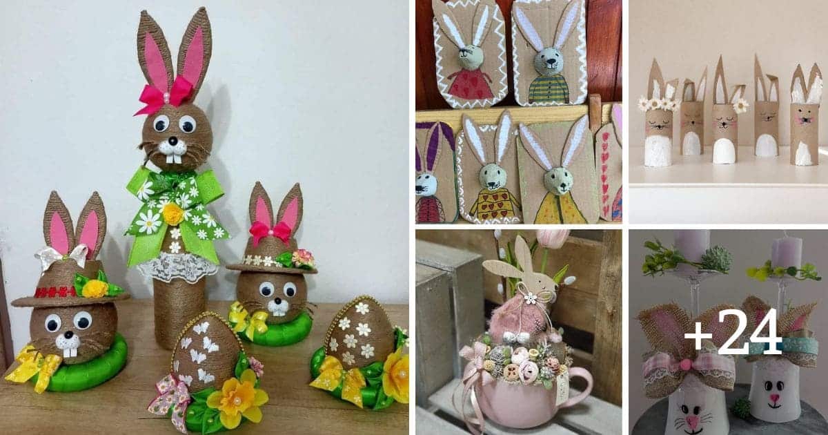 28 Fun and Creative DIY Easter Bunny Craft Ideas for Parents and Kids