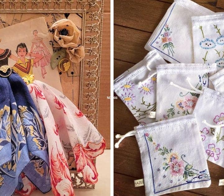 26 Adorable and Stunning Hankie Craft Ideas You'll Love Trying