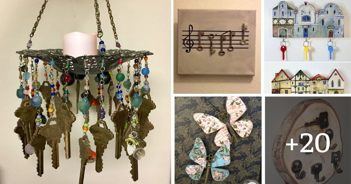 24 Beautifully Creative Ways to Upcycle Old Keys into Stunning Crafts