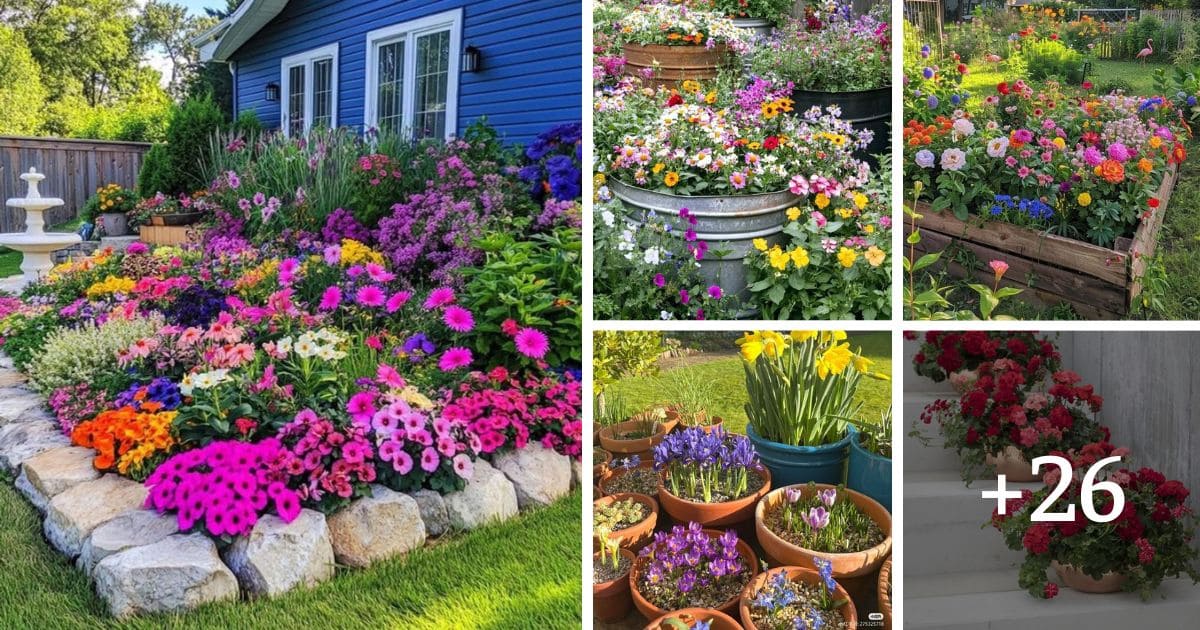 30 Breathtaking Flower Garden Ideas You’ll Instantly Fall in Love With
