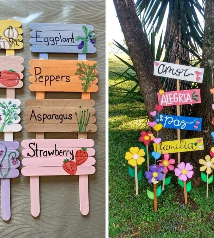 25 DIY Funny Garden Sign & Marker Ideas to Spruce Up Your Garden
