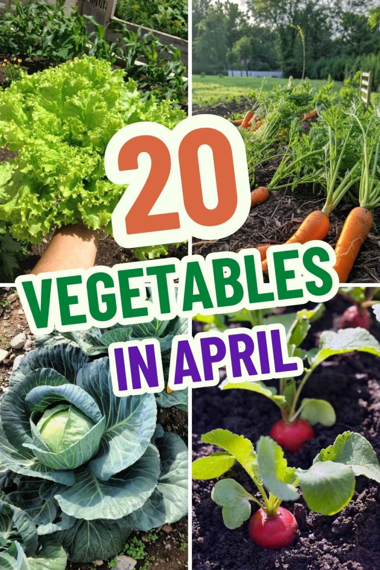 20 Best Vegetables to Grow in April for a Thriving Garden