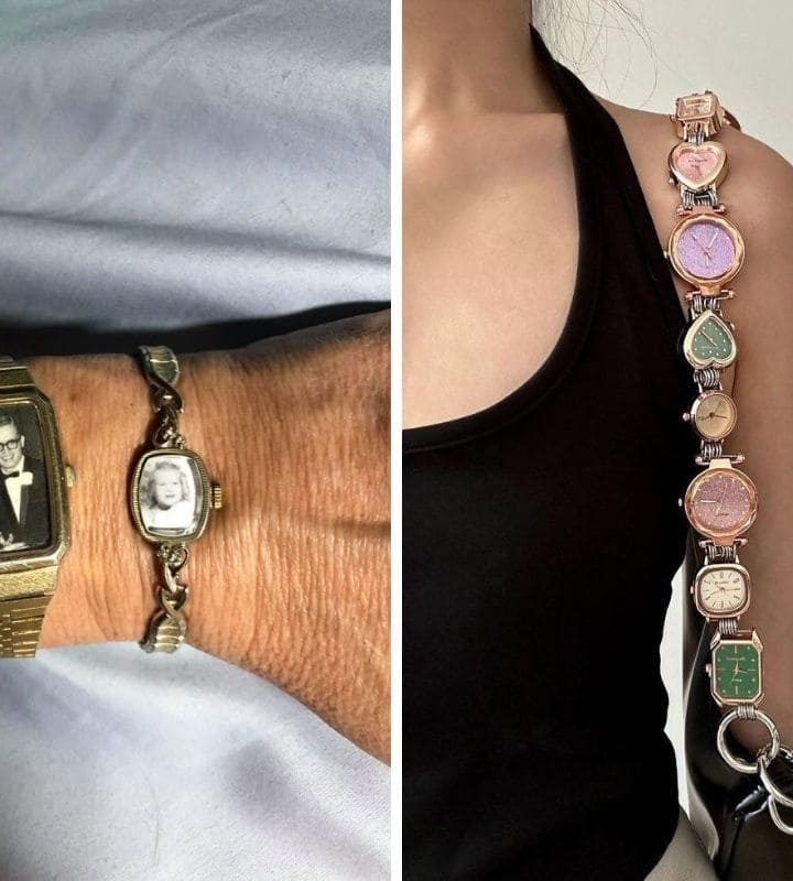 20 Time-Turning DIY Projects That Give Old Watches New Purpose