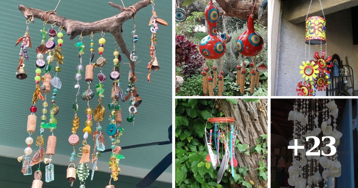 27 Beautiful DIY Wind Chime Ideas to Add Music to Your Backyard