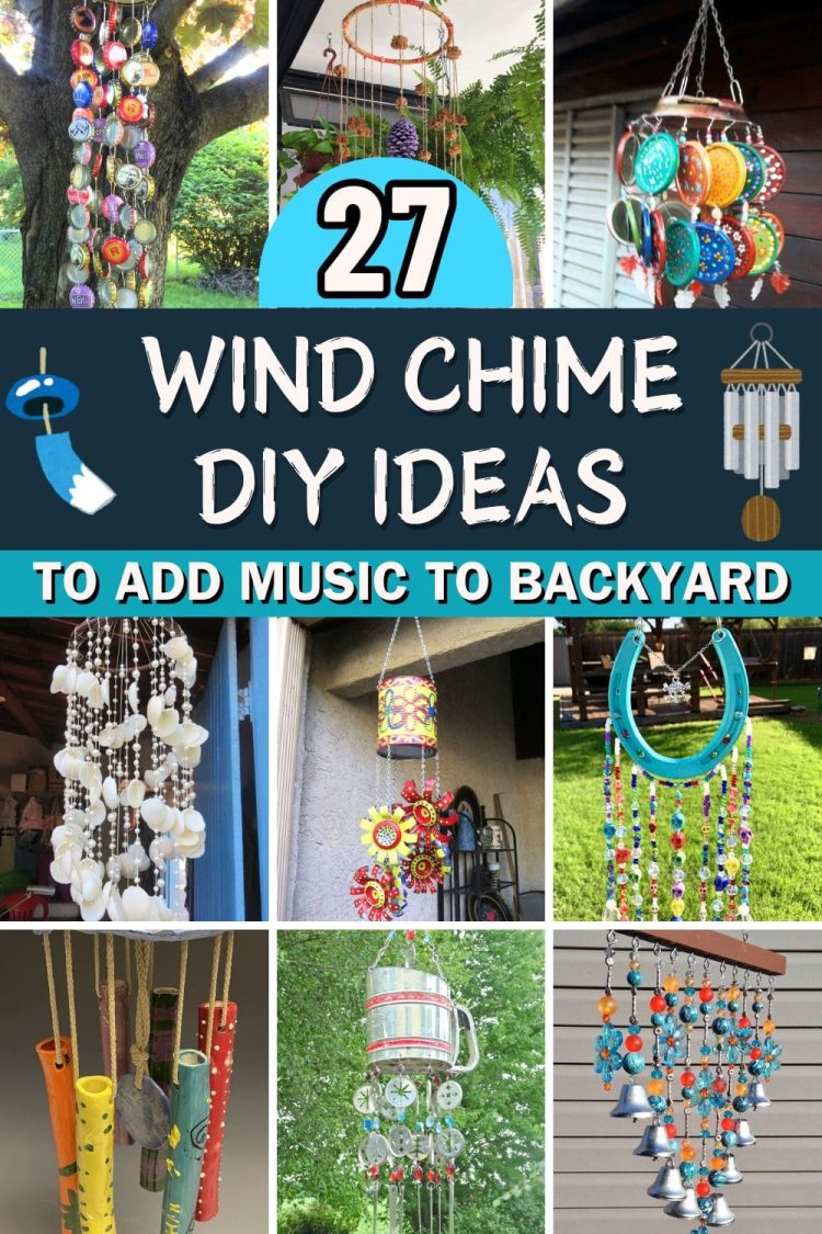 27 Beautiful DIY Wind Chime Ideas to Add Music to Your Backyard