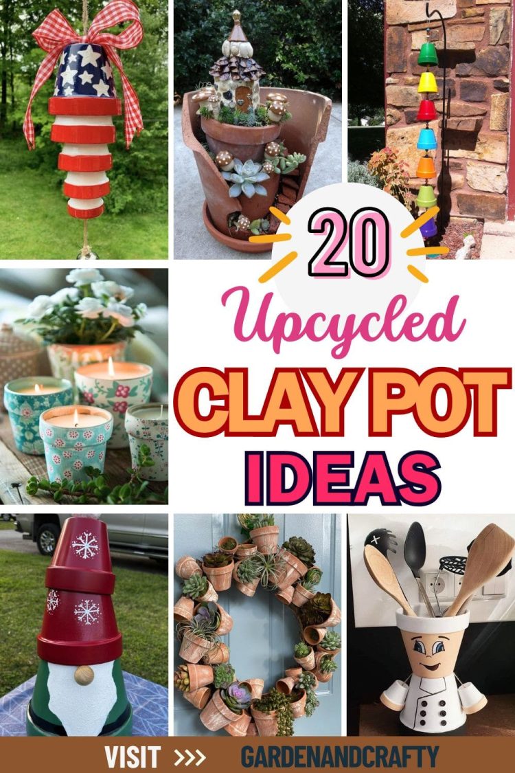 20 Creative Ways to Upcycle Clay Pots Into Something Amazing