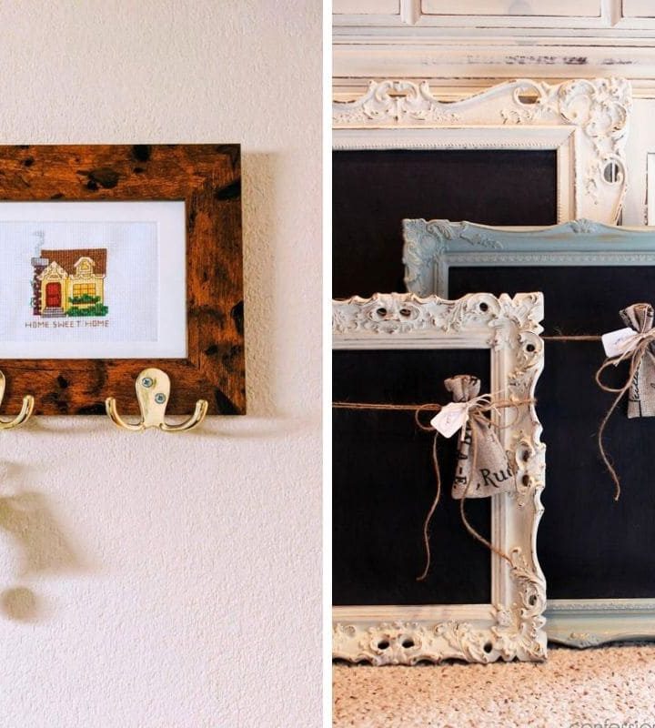 22 Brilliant Ways to Repurpose Old Picture Frames Into Stunning Decor