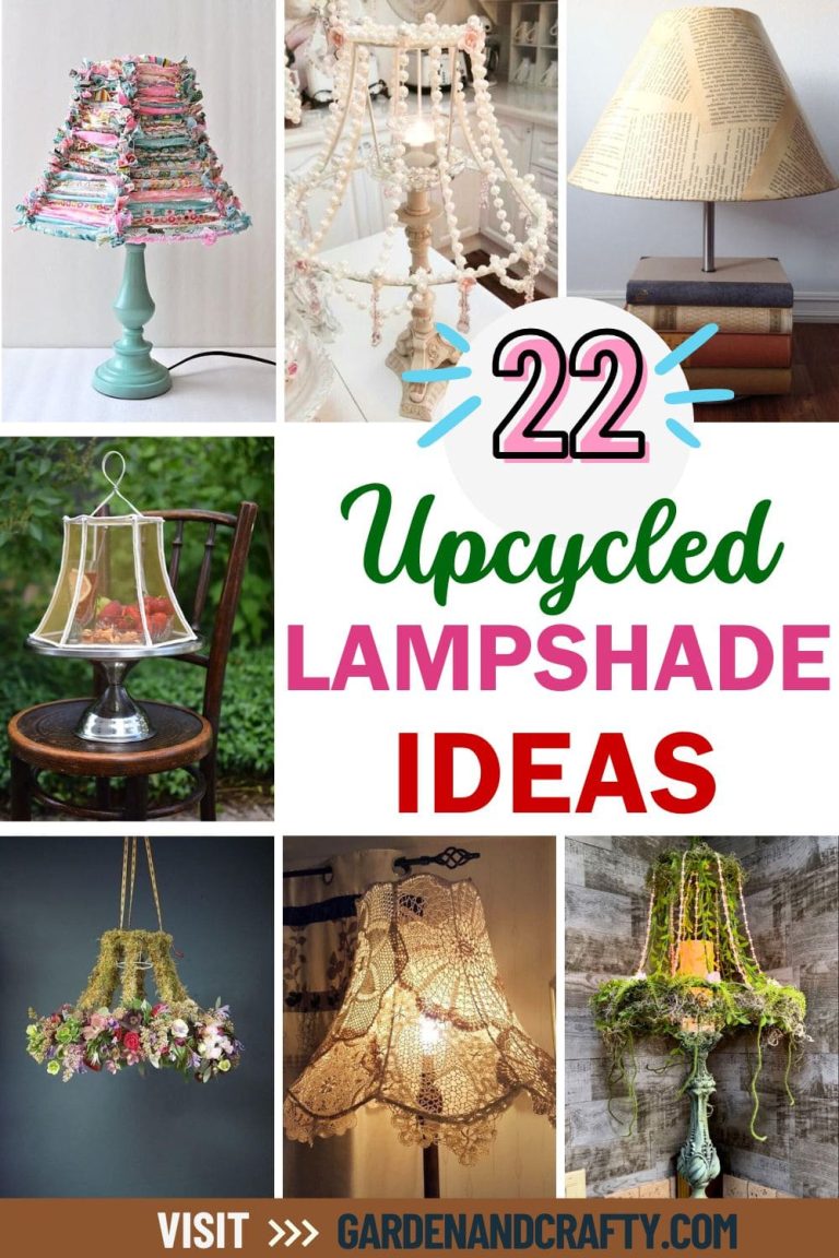22 Brilliant Upcycled Lampshade Ideas That Light Up Any Room with Style