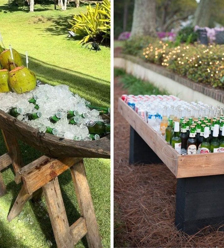 18 Outdoor Drink Serving Ideas That Are Equal Parts Fun and Functional