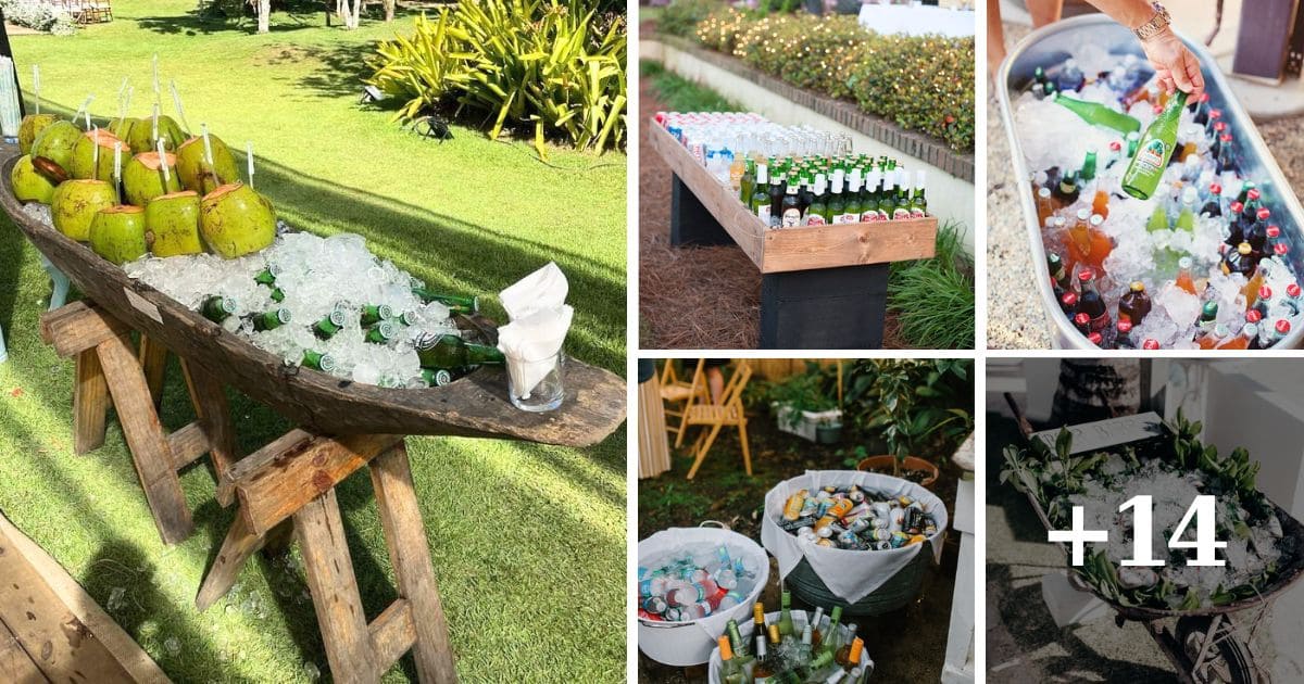 18 Outdoor Drink Serving Ideas That Are Equal Parts Fun and Functional